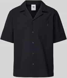 adidas Originals Regular Fit Freizeithemd mit Label-Stitching