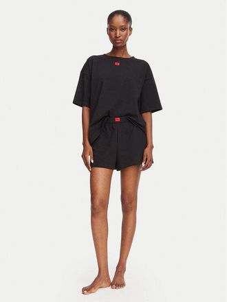 HUGO BOSS Pyjama Nite 50566618 Schwarz Relaxed Fit