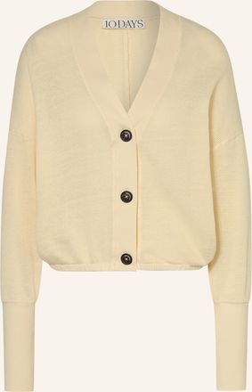 10 Days Strickjacke gelb
