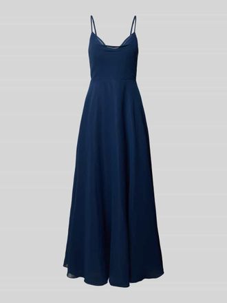 Laona Abendkleid mit Wasserfall-Ausschnitt