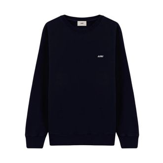 Autry Felpa con logo ricamato - - Sweatshirts & Hoodies - Herren - Blau - M
