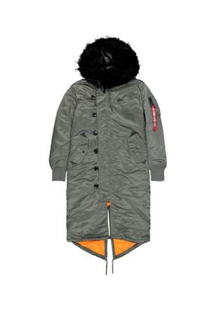 Alpha Industries Winterjacke Long Fishtail W