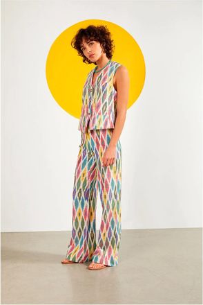 Maria de la Orden Veste Sans Manches Ava Ikat Maria de la Orden