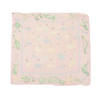 Herm&egrave;s Pre-owned Carre 90 Foulard en Soie - Femme - Pre-owned - Rose - Taille: ONE Size