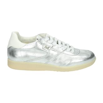 Pedro Miralles Sportliche Niedrige Silberne Sneakers - - Shoes - Damen - Wei&szlig; - 40 EU