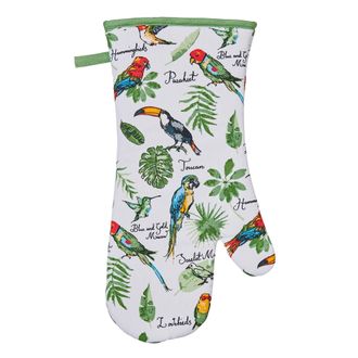 Ulster Weavers Tropical Birds Gauntlet Ulster Weaver Mf Ofenhandschuh mit tropischen Vögeln, Keramik, Mehrfarbig