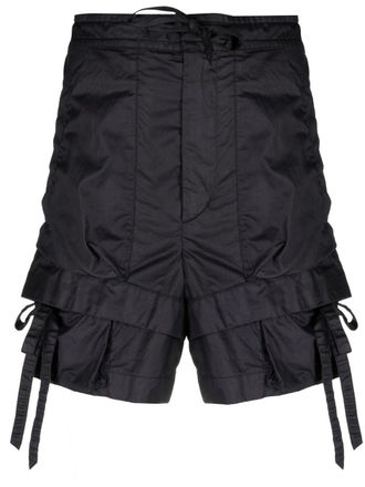 Isabel Marant Shorts mit Kordelzug - Grau