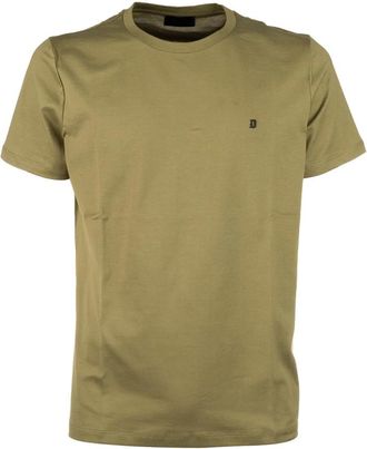 Dondup Homme, Tops, Vert, Taille: M T-shirt ras du cou