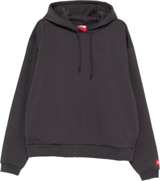 The North Face Homme, Sweatshirts et sweats &agrave; capuche, Gris, Taille: S Felpa manica lunga logo e cappuccio