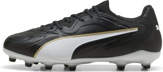 Puma Unisex King 20 PRO FG/AG Fu&szlig;ballschuh, Schwarz/Wei&szlig;/Gold, Gr&ouml;&szlig;e 44, Puma Schwarz PUMA Wei&szlig; PUMA Gold, 44.5 EU