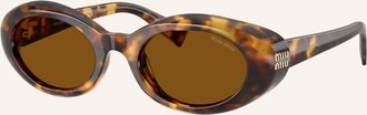 Miu Miu Sonnenbrille Mu b09s braun