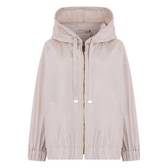 Max Mara Femme, Vestes, Beige, Taille: 36 FR Veste Courte en Taffetas