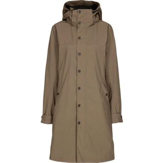 Notyz Funktionel Overgangsjakke - - Coats - Damen - Braun - 2XL