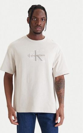 Calvin Klein Jeans T-Shirt LV04RF819G Beige Regular Fit