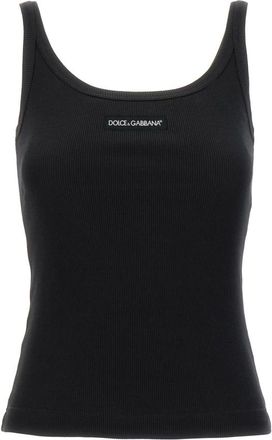 Dolce & Gabbana Homme, Tops, Noir, Taille: M D&eacute;bardeur en coton avec imprim&eacute;