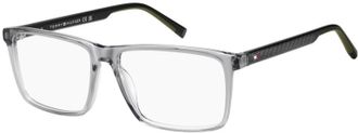 Tommy Hilfiger Brille TH 2198 Gr&ouml;&szlig;e 58-15 mm Grau Gr&uuml;n/Eye size: 58 - Bridge size: 15