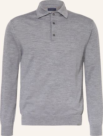 Paul & Shark Paul & Shark Strick-Poloshirt Regular Fit Aus Merinowolle grau