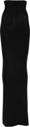 Rick Owens Femme, Jupes, Noir, Taille: 38 FR Lunga Skirt
