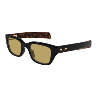 Bottega Veneta unisex, Accessoires, Brun, Taille: 50 MM Lunettes de soleil &agrave; monture carr&eacute;e