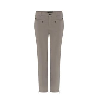 C.Ro Slim-fit Hose - - Trousers - Damen - Beige - 3XL