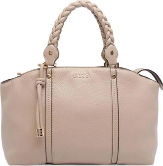 Liu Jo Femme, Sacs, Brun, Taille: ONE Size Sac cabas avec anse tress&eacute;e