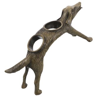 OSALADI Weinstopperst&auml;nder aus Zinklegierung mit Hundemotiv Vintage Flaschenverschlusshalter f&uuml;r K&uuml;chendekoration Tisch Weinregal mit Mehrfach Aussparungen f&uuml;