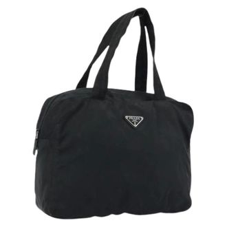 Prada Sac &agrave; main vintage Pre-owned - Femme - Pre-owned - Noir - Taille: ONE Size