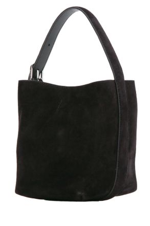 Toteme Belted Shoulder Bag - Black