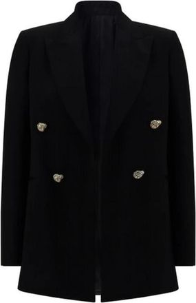 Lanvin Femme, Vestes, Noir, Taille: 38 FR Blazer Classique en Laine