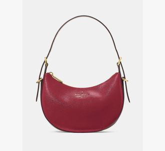 Kate Spade New York Nova Crescent Schultertasche Aus Strukturiertem Lackleder, Klein