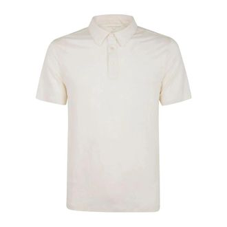 Majestic Filatures Kurzarm-Polohemd - - Tops - Herren - Wei&szlig; - S