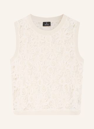 Monari Monari Spitzentop beige