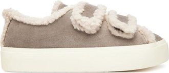 INUIKII Sneakers Shearling Low Velcro 1001.001.0231 Grau