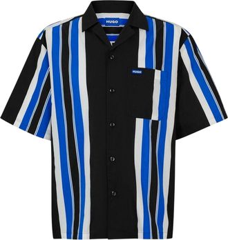 HUGO BOSS Hugo - Eligino Hemd f&uuml;r Herren (Schwarz)