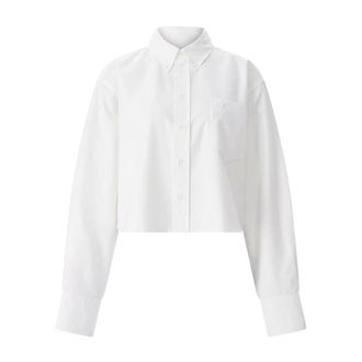 Ami Damen, Blusen & Hemden, Wei&szlig;, LGr&ouml;&szlig;e