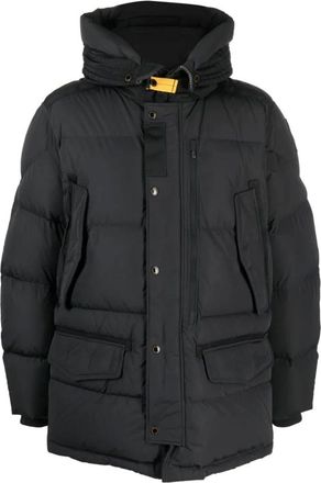 Parajumpers Homme, Manteaux, Noir, Taille: L Parka &agrave; Capuche Harraseeket