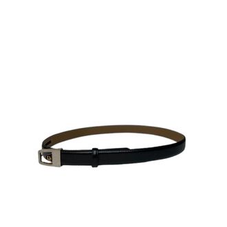 Dior Ceinture en cuir effet serpent Pre-owned - Femme - Pre-owned - Noir - Taille: ONE Size