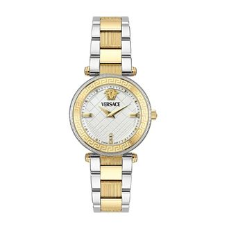 Versace Femme, Accessoires, Multicolore, Taille: ONE Size Reve Quartz Watch and Earrings Set