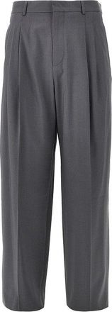 Emporio Armani Wool pleated pants Man 46