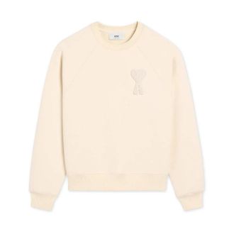 Ami Ami de Coeur Sweatshirt - - Sweatshirts & Hoodies - Herren - Beige - S
