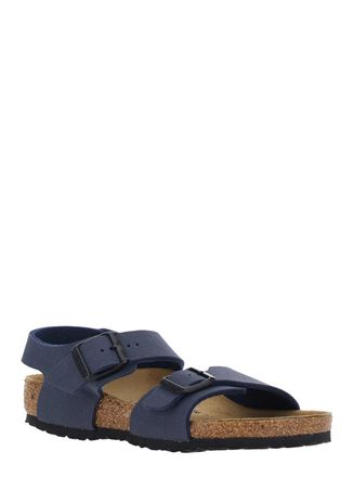 Birkenstock Boys Sandals New York Blue Birkoflor