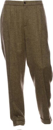 Cellar Door Homme, Pantalons, Brun, Taille: L Straight Pantalons