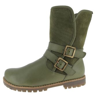 Andrea Conti Damen Chelsea Boot Stiefelette, Oliv, 39 EU