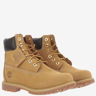 Timberland Womens Ankle Boots Leather Beige