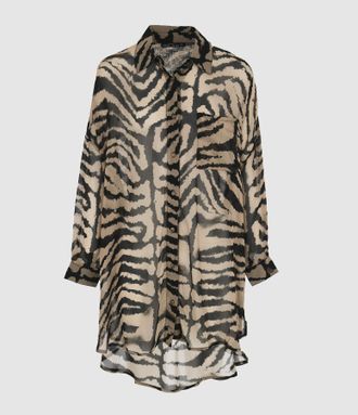 Maison Saint Julien Chemise Zanzibar Safari Sesame