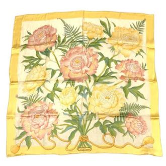 Ferragamo Pre-owned Soie foulards - Femme - Pre-owned - Multicolore - Taille: ONE Size