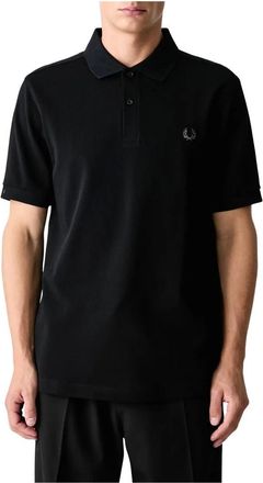 Fred Perry The Shirt - Homme - Tops - Noir - Taille: L
