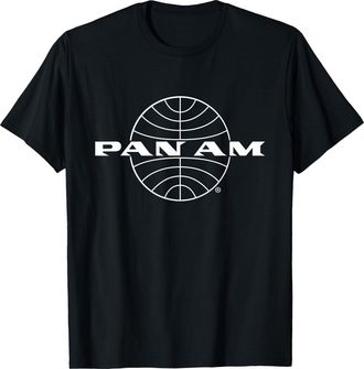 Pan Am Classic Weißes Logo T-Shirt