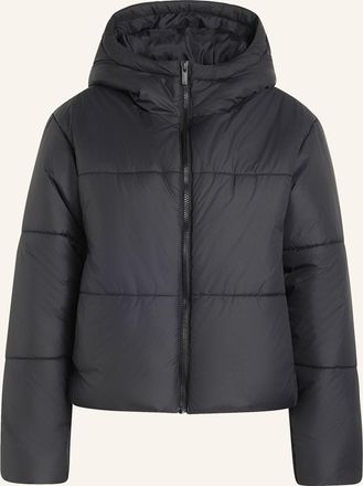 adidas Essentials Highloft Puffer Jacke, Isoliert schwarz