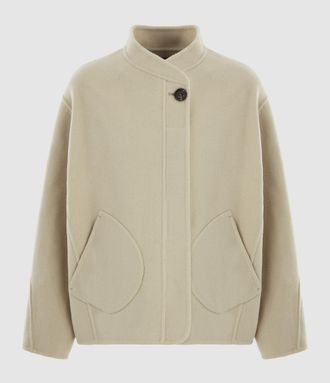 SOEUR Manteau Windsor Craie